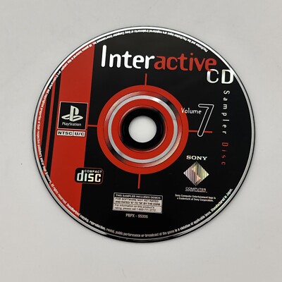 Interactive CD Sampler Disc Volume 7 Sony PlayStation 1 PS1 | eBay
