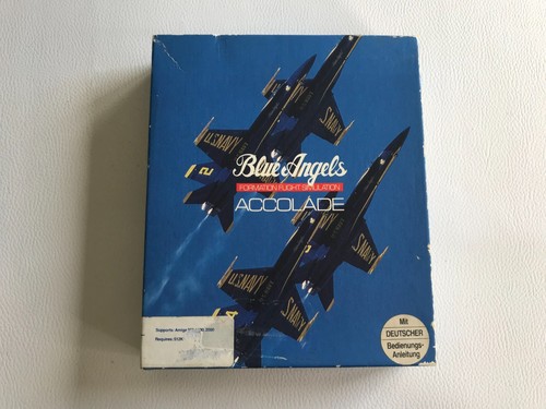 Blue Angels - AMIGA - Big Box - Accolade | eBay