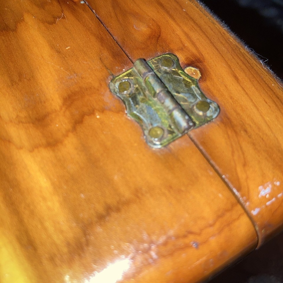 Small Cedar Chest with brass hinges, antique 1935-1945 | eBay