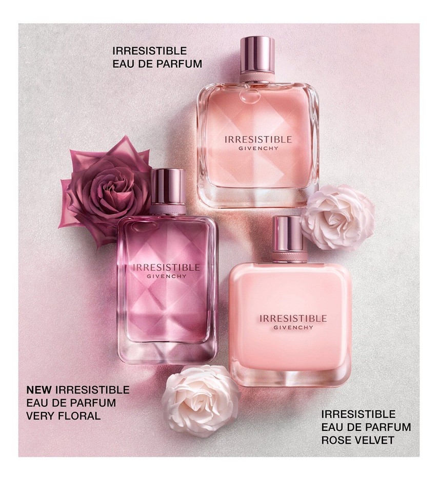 Givenchy Irresistible Perfume Sample 5pcs (Fraiche, Very Floral, Rose ...