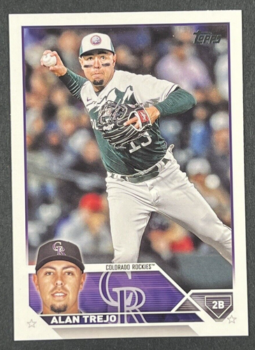 Alan Trejo 2023 Topps Update Series #US104 Colorado Rockies | eBay
