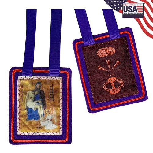 Scapulars Catholic,Purple Scapular of Benediction and Protection ...
