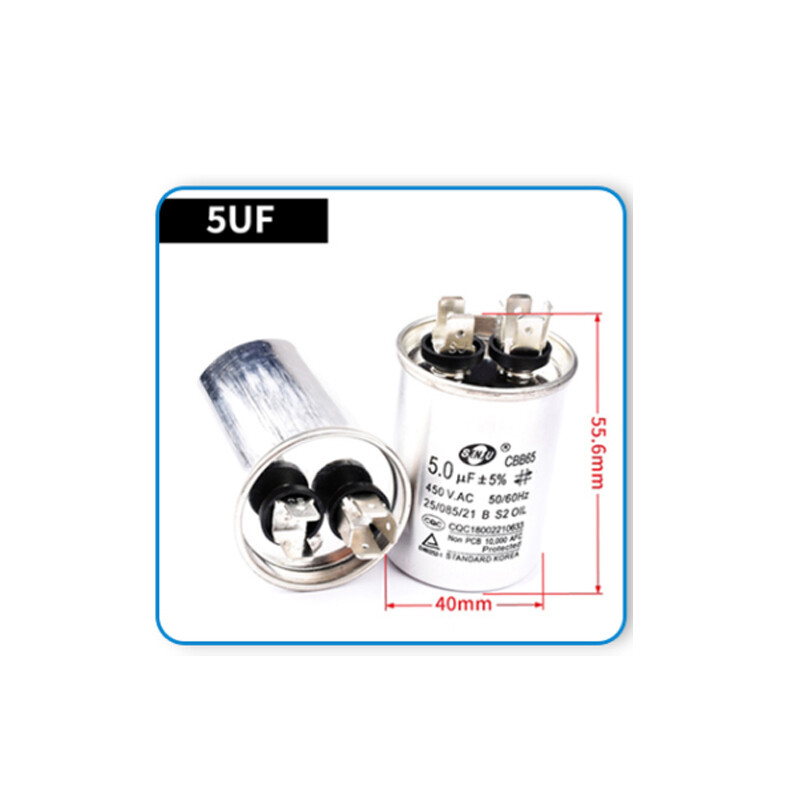 Start / Run Motor Capacitor Compressor Air conditioning Water & Air ...
