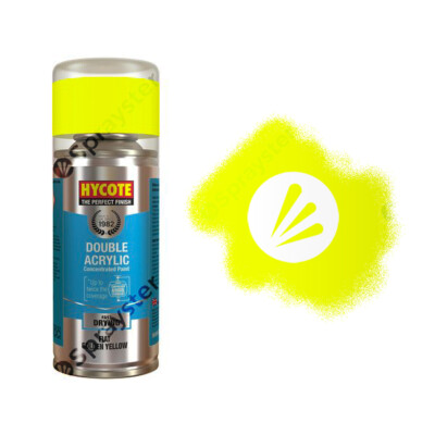 Hycote Fiat Golden Yellow Gloss Spray Paint Enviro Can All-Purpose ...
