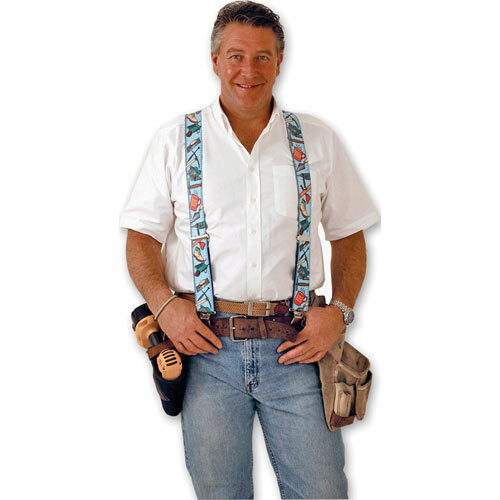 Men's Work Trouser Braces 2" Wide Heavy 50+ Designs - One Size Fits All ...