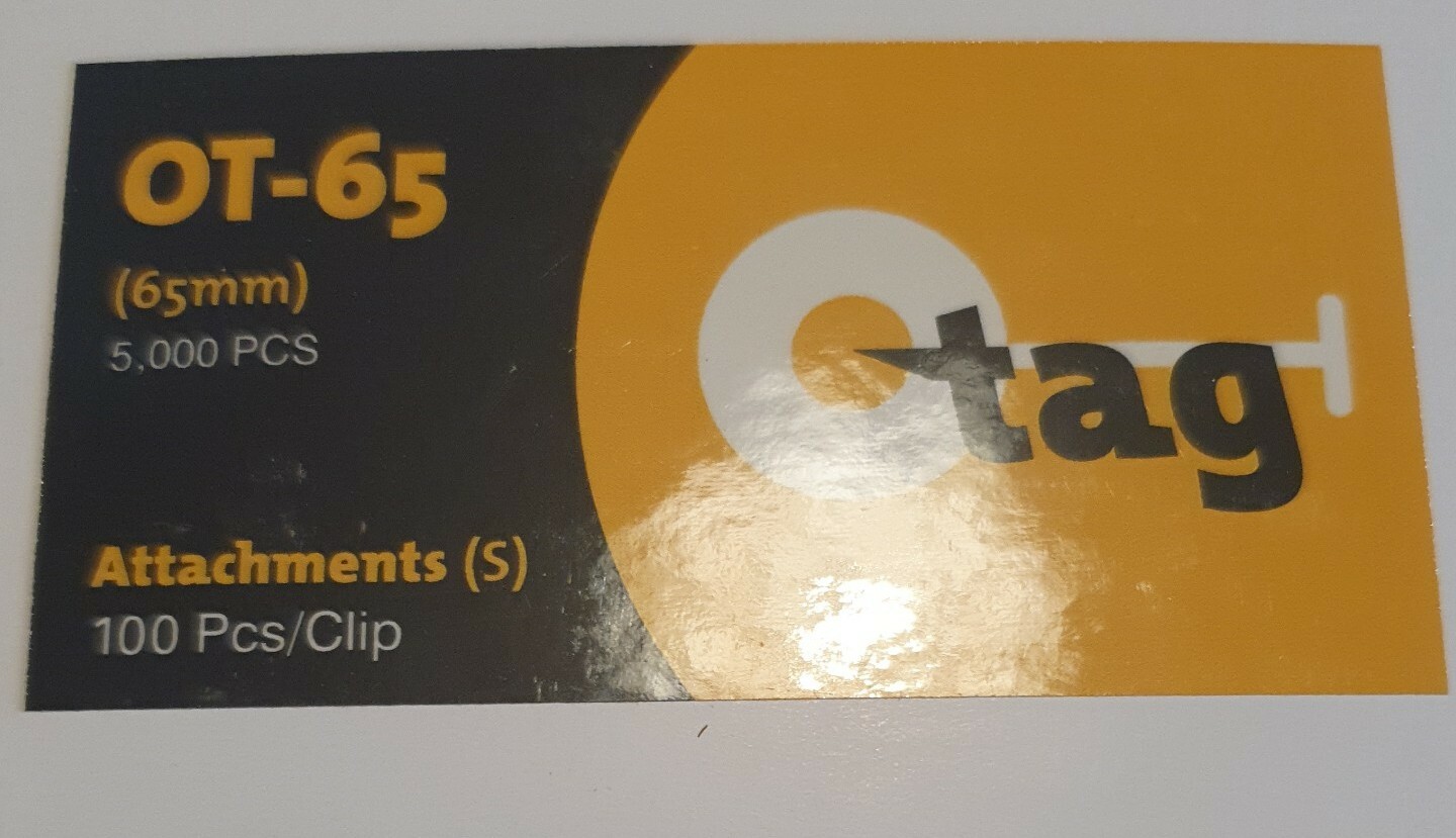 2 x box Tagging Gun Barbs Kimble Tag UK Seller 65mm 10000pcs 200 clip ...