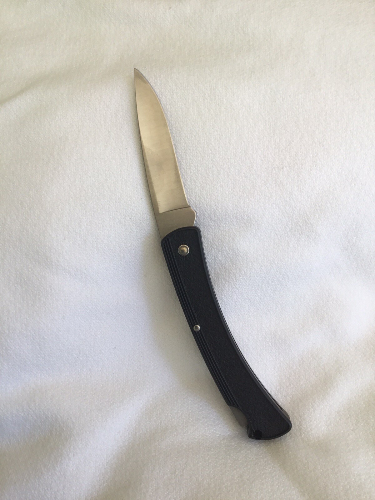 Vintage (1991) Buck 424 Bucklite Single Blade Folding Knife Lockback ...