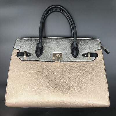 Candace Christian Napa Valley Handbag Metallic Gray & Bronze | eBay