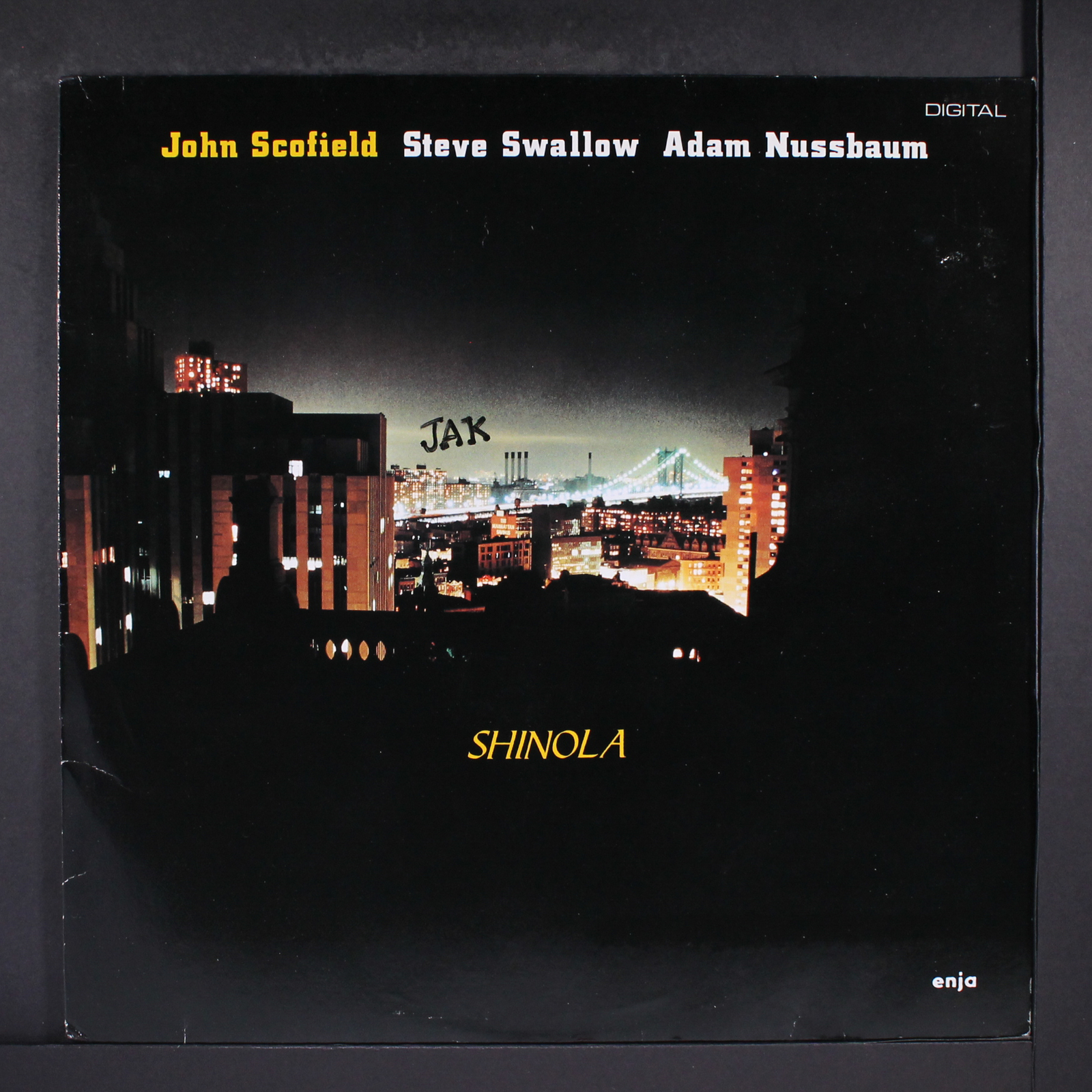 JOHN SCOFIELD, STEVE SWALLOW & ADAM NUSSBAUM : shinola ENJA 12" LP 33 ...