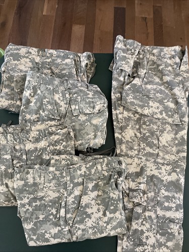 US Army Digital Print Tactical Utility Camo Uniform ACU Pants | eBay