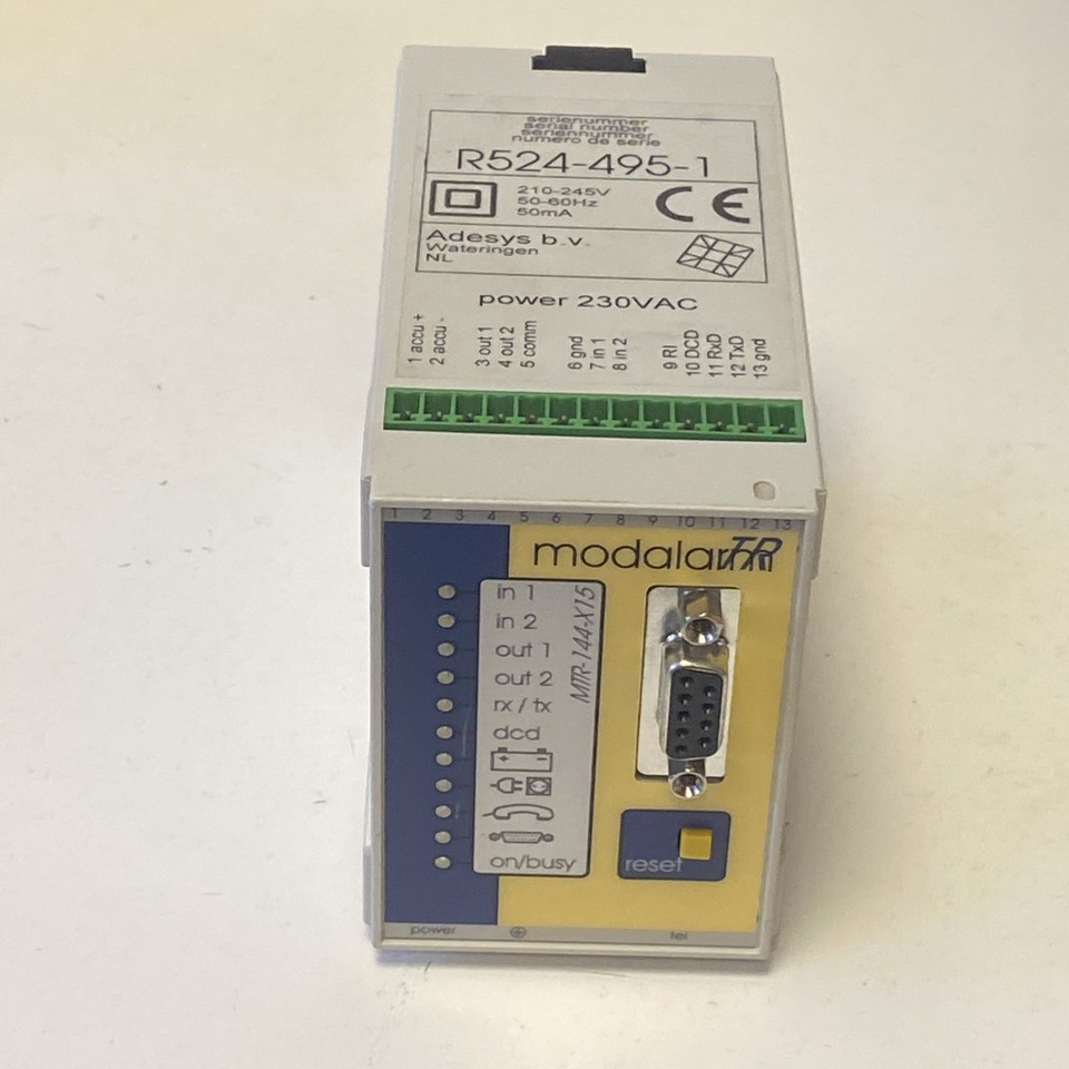 Adesys Modalarm TR- R524-495-1 (Alarm Module) | eBay