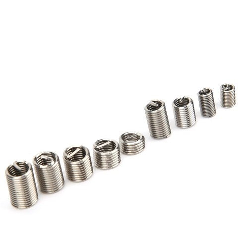 300Pcs Threaded Insert Stainless Steel Thread Repair M3x0.5 M4x0.7 M5x0 ...