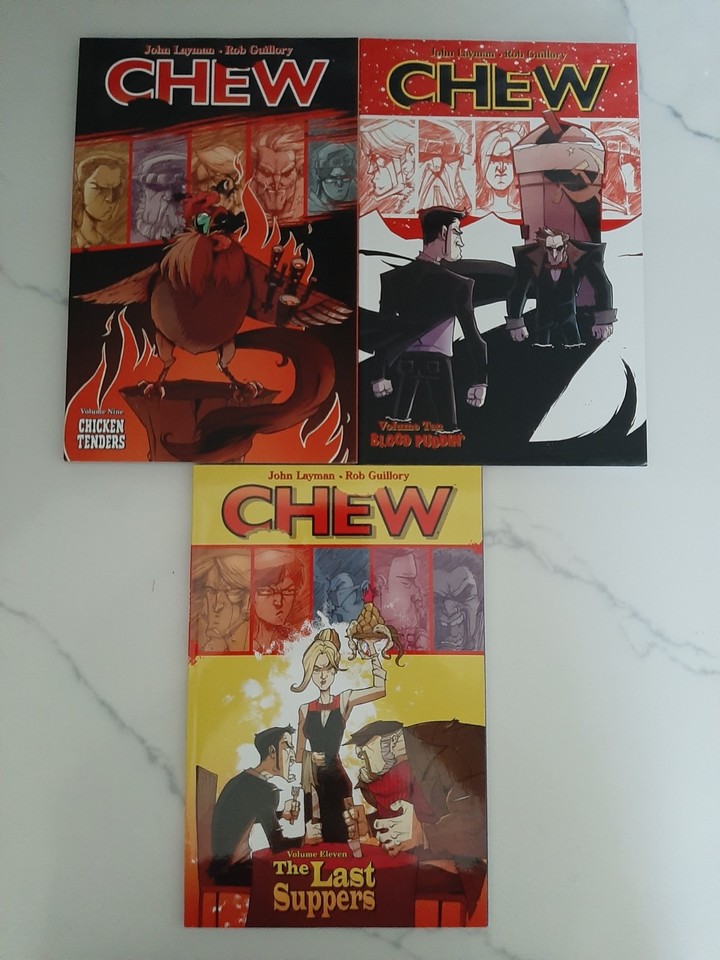 Chew LOT VOL #1-11 (Image Comics TPB) John Layman Rob Guillory | eBay