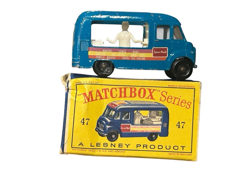 Lesney Matchbox #47 Lyons Maid Commer Ice Cream Truck Made in England ...