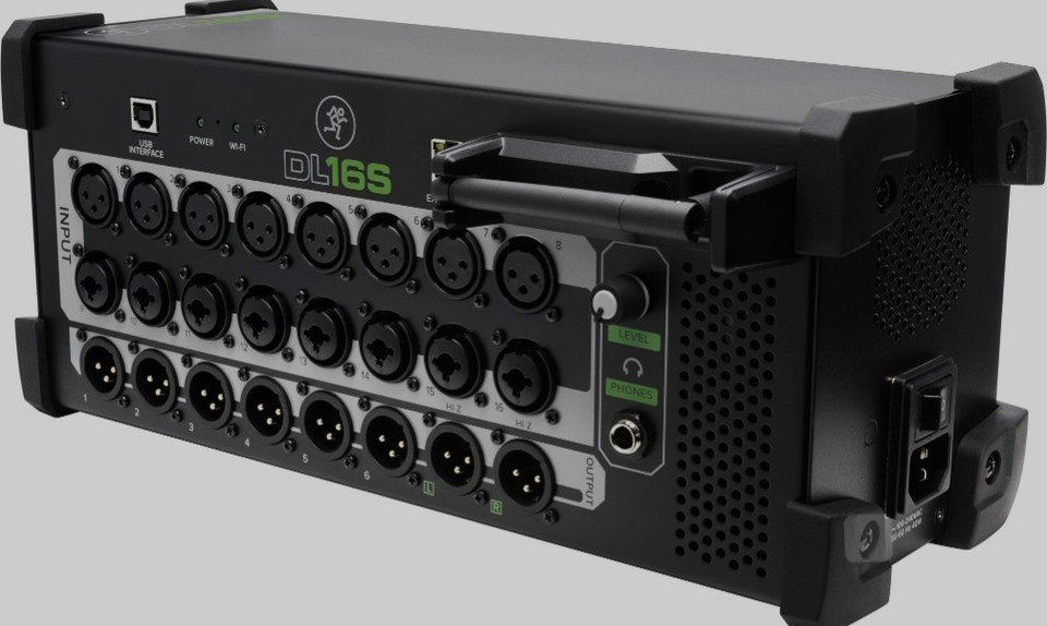 Mackie DL16S 16 Channel Wireless Digital Live Sound Mixer 663961054316 ...