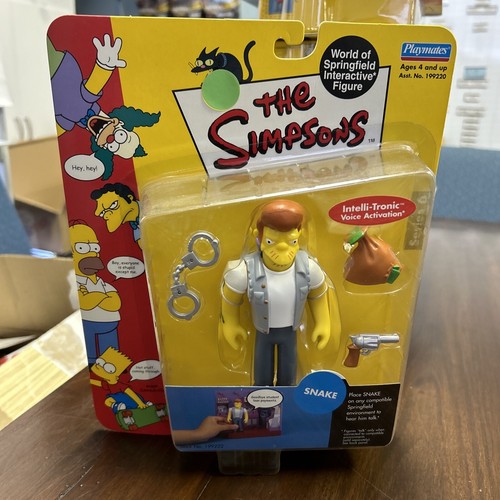 Playmates Toys The Simpsons Series 6: Snake Action Figure 43377992226| eBay