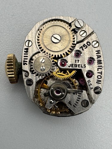 Vintage Hamilton 750 Ladies Wristwatches Movement - Runs | eBay