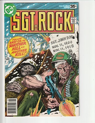 Sgt. Rock #316 NM 1978 DC Joe Kubert Easy Company a High Grade GEM ...