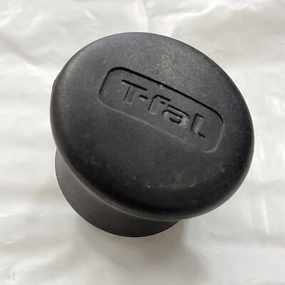 ORIGINAL T-Fal Pot/Pan/Skillet/Frying Glass Lid Handle Black Knob ...