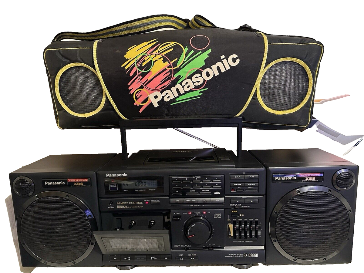 90s Boombox 80s 90s Colorful Retro Boom Box On Bright Color Background