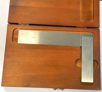 Starrett 20-6 Master Precision Square, 6"/150mm Blade | eBay