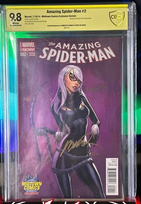 Amazing Spider-Man #2 CBCS 9.8 Signature by Humberto Ramos & Edgar ...
