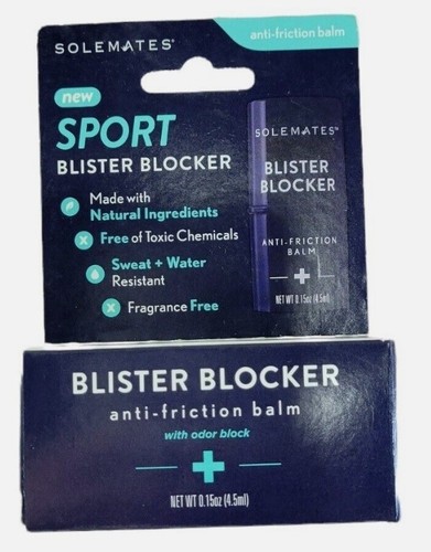 SoleMates SPORT Blister Blocker .15oz Anti-Friction BALM odor block | eBay