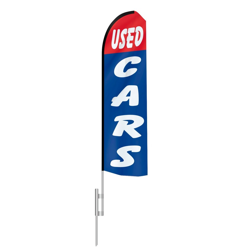 EZ Line Used Car Dealership Carlot Swooper Feather Flag Dealer 3 Large ...