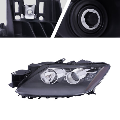 Halogen Lamp Assembly Headlight Fits for 2007-2011 Mazda CX-7 Left ...
