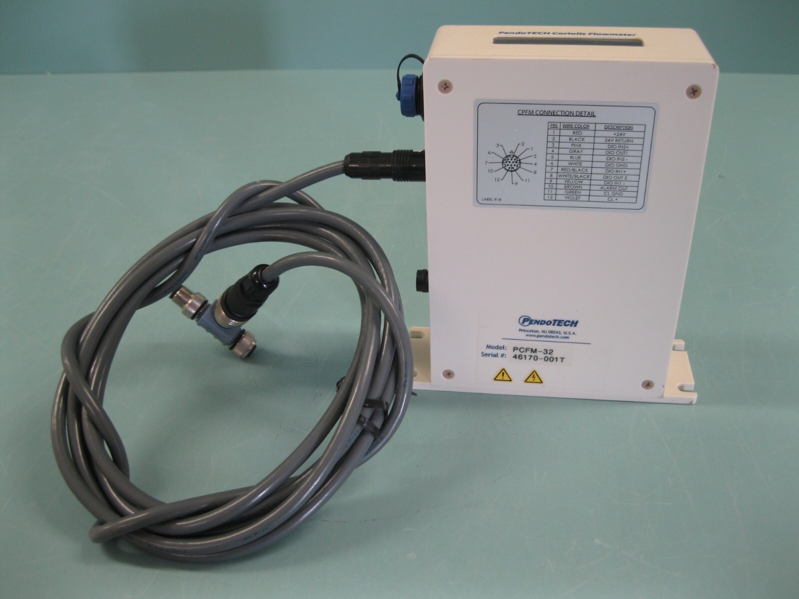 PendoTECH PCFM-32 Coriolis Flow Meter D2 | eBay