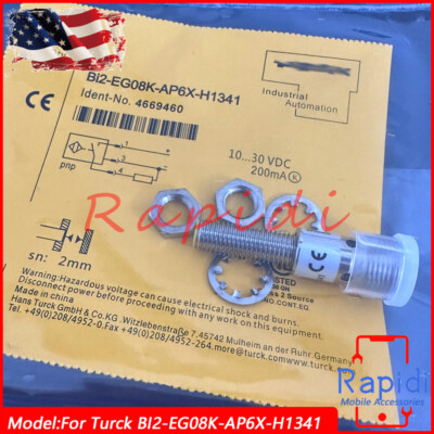 Inductive Proximity Sensor Switch 10-30VDC 200mA For Turck BI2-EG08K ...