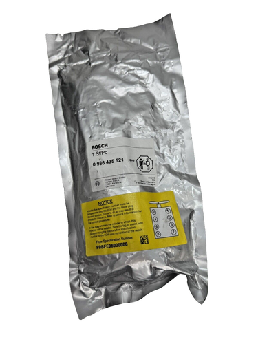 (1) GENUINE OEM BOSCH 0986435521 COMMON RAIL FUEL INJECTOR REMAN for ...