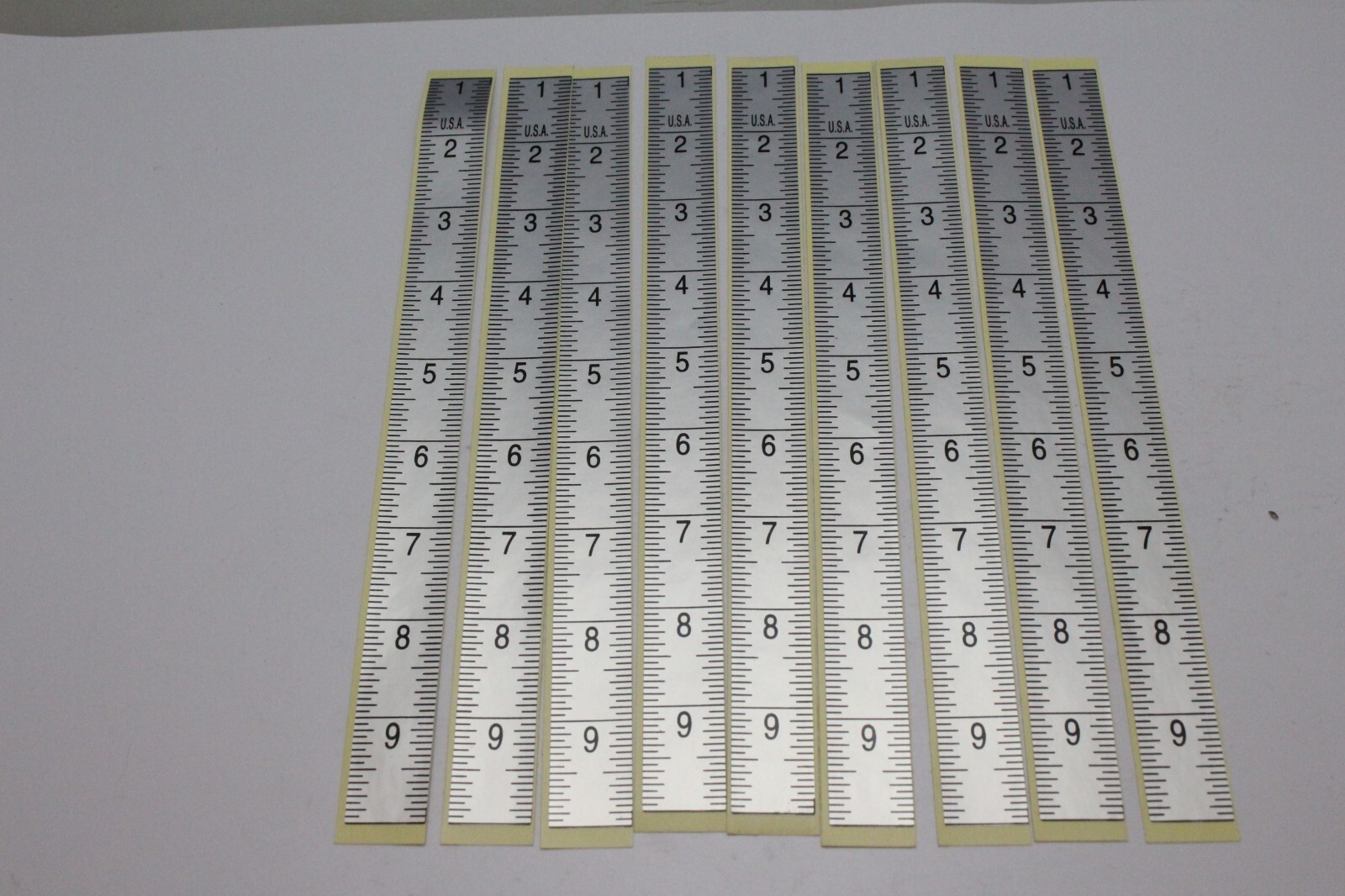 9" Silver Self Adhesive Ruler Sticker - SHIPS FROM THE USA! | eBay