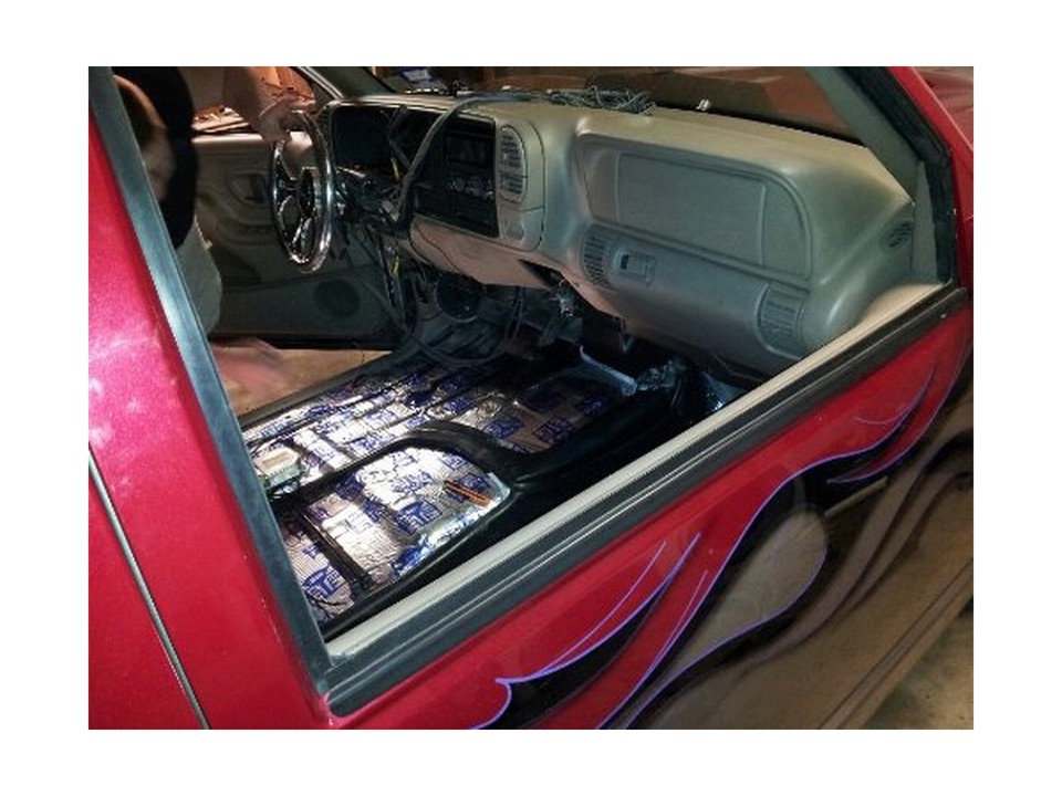 FatMat Self-Adhesive FatMat Sound Deadener Bulk Pack with Install Kit ...