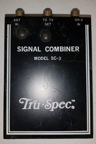 Tru-Spec Model SC-3 201-030 Signal Combiner | eBay