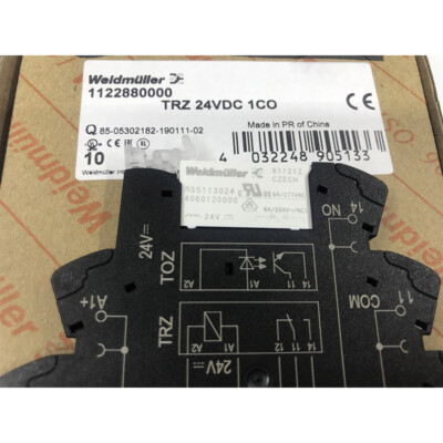1pc WEIDMULLER 1122880000 RSS113024 24VDC Power Relay TRZ 24VDC 1CO ...
