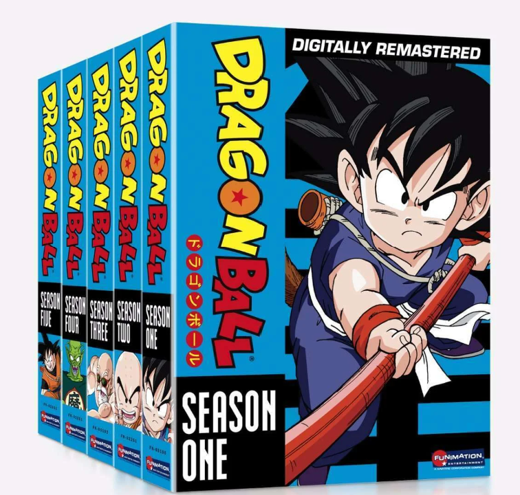 Dragon Ball: Complete Series Seasons 1 - 5 (DVD, 2020, 25-Disc Set) 1 2 ...