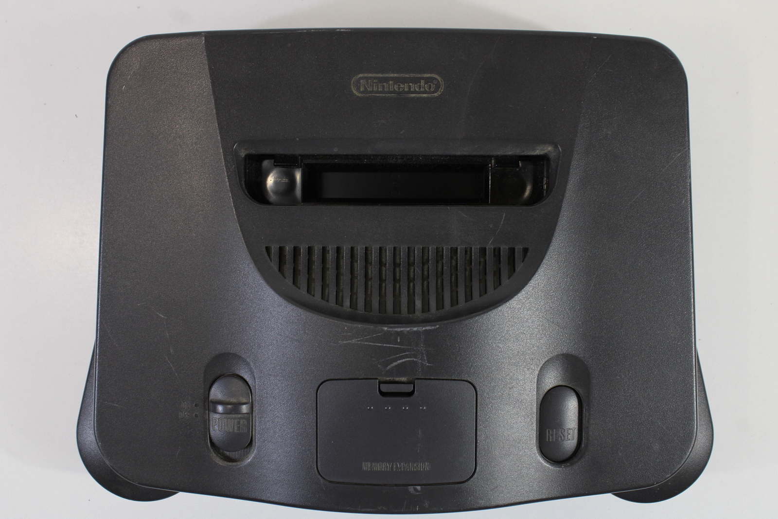Nintendo 64 N64 Black Charcoal Gray Console Used OEM Replacement Shell ...
