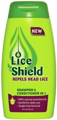 Lice Shield Shampoo & Conditioner Repels Head Lice Gentle Clean 10oz ...