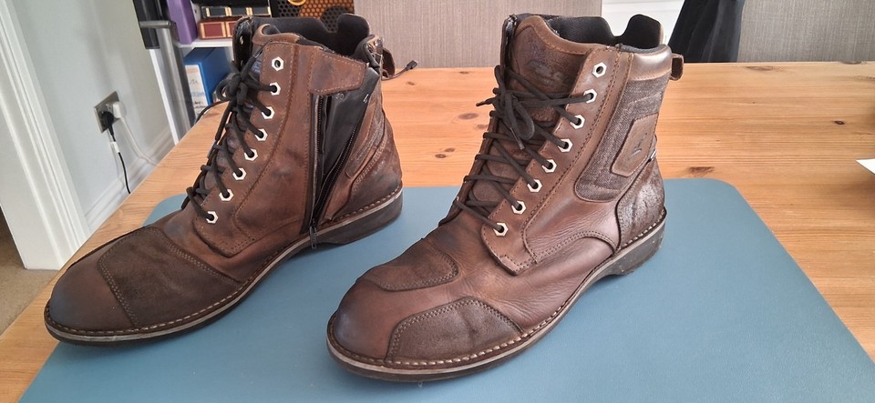Falco Waterproof Brown Ranger Motorcycle (D30) Boots size 11.5 | eBay UK