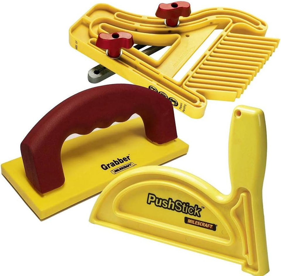 7334 Safety Bundle - Includes Feather Board, Push Stick, and FREE ...