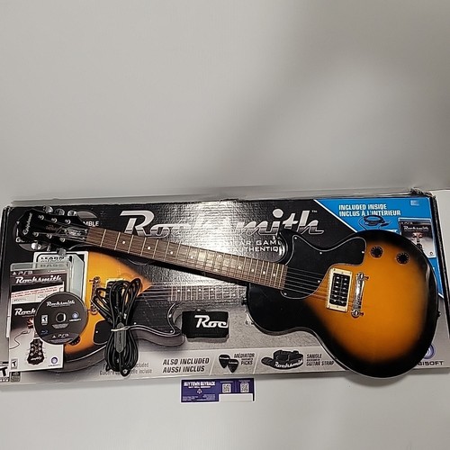 Rocksmith PlayStation 3 PS3 Bundle W/ Epiphone Guitar, Cable, Strap ...