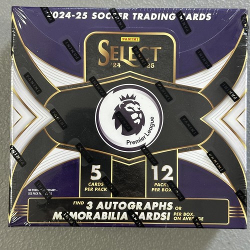 2024-25 Panini Select Premier League EPL Soccer Hobby Box Sealed | eBay