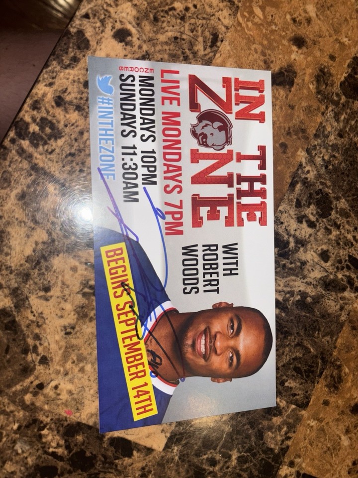 2 Autographed Robert Woods Ads | eBay