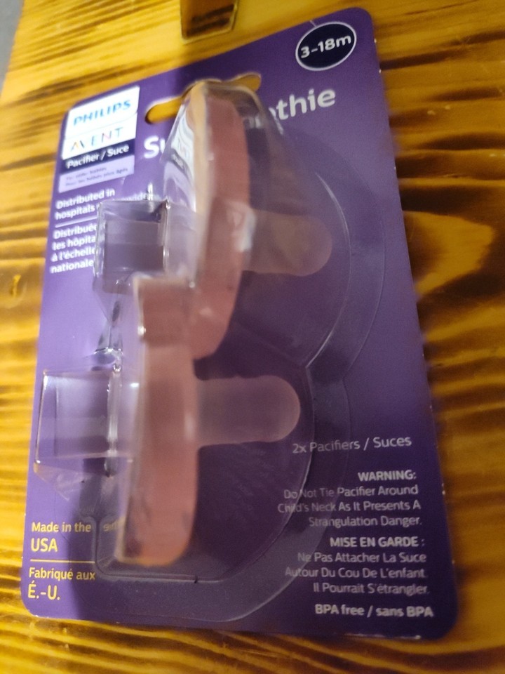 Philips Avent 2pk Soothie Pacifier 3+ Months - Pink | eBay