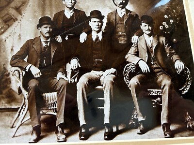 1900 Photo Of The Hole In The Wall Gang Matted 14” x 11” | eBay