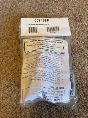 Raypak 007158F - Vent Pressure Switch .40" W.c. 302-2342 500-100-ki ...