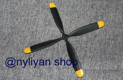 Volantex 2pcs 4-Blade Mustang BF109 P51D P40 F4U Zero Fighter RC Plane ...