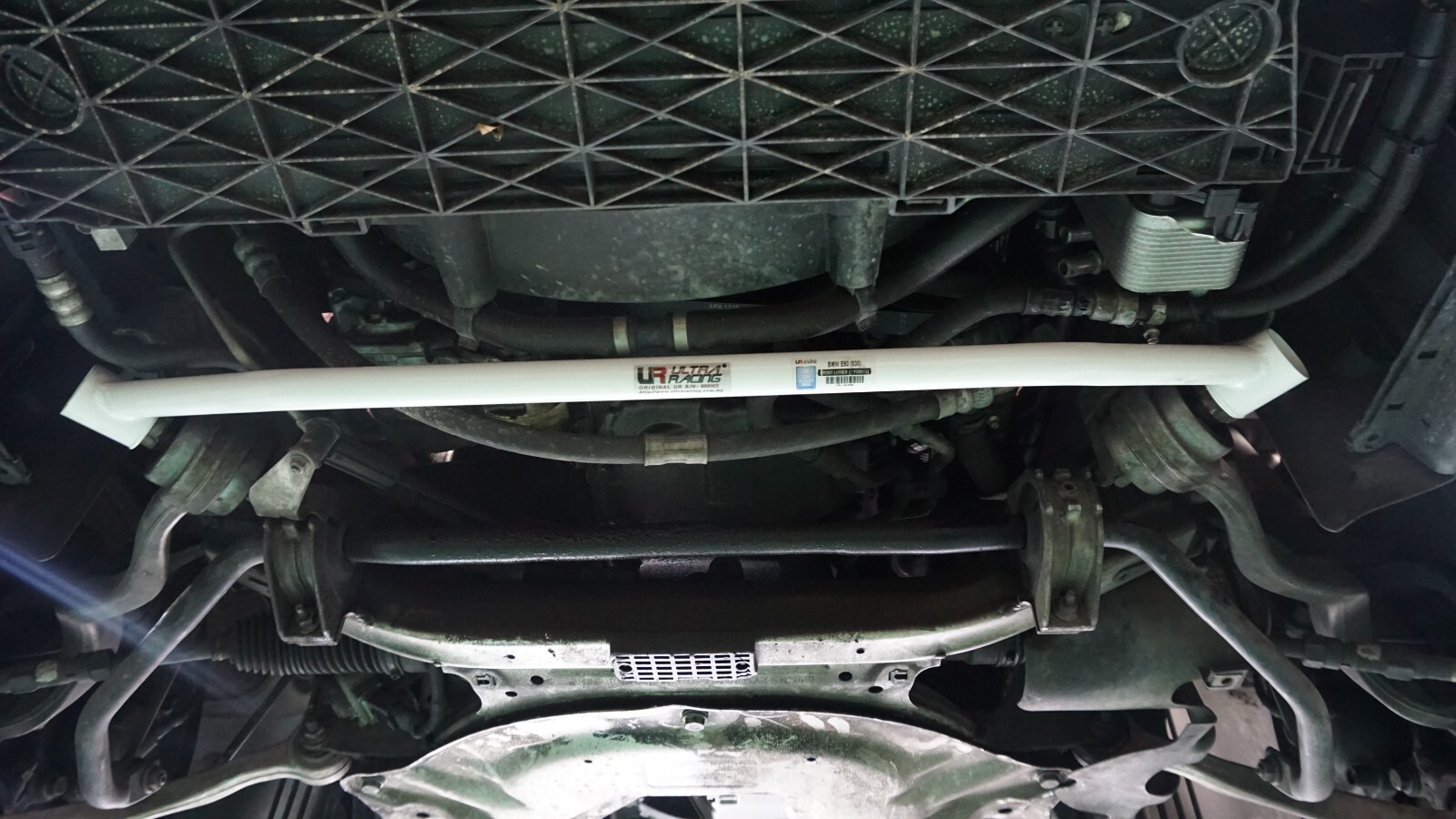 For 2003-2010 BMW E60 535i 530i 525i Ultra Racing 2 Points Front Lower ...