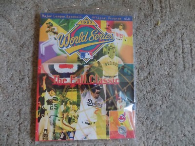 1997 World Series Official Program EX/NM | eBay